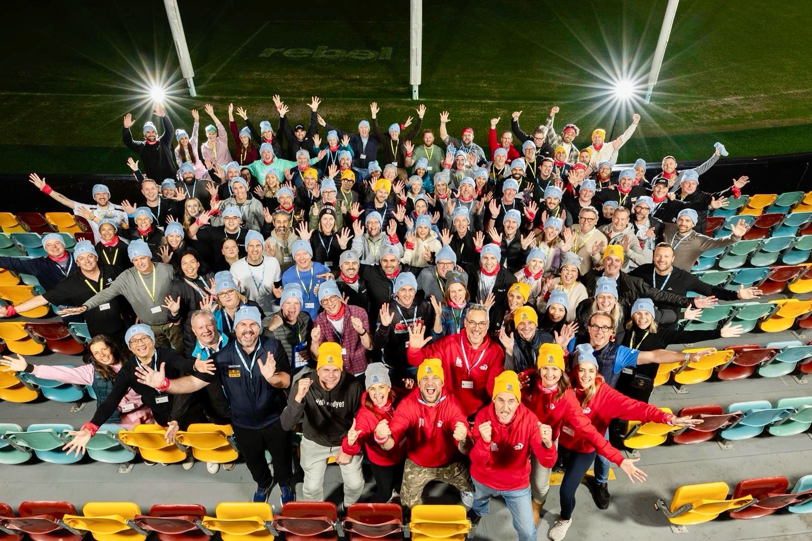 'Starky' braves the elements at St Vincent de Paul Society CEO Sleepout ...